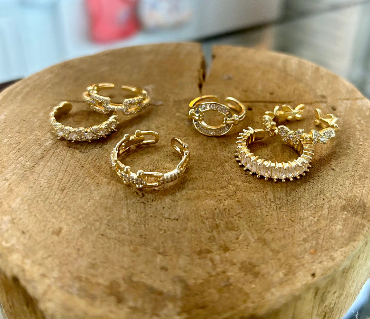 Alex Carol Stacker Rings-6 Styles – Plain & Fanci Boutique